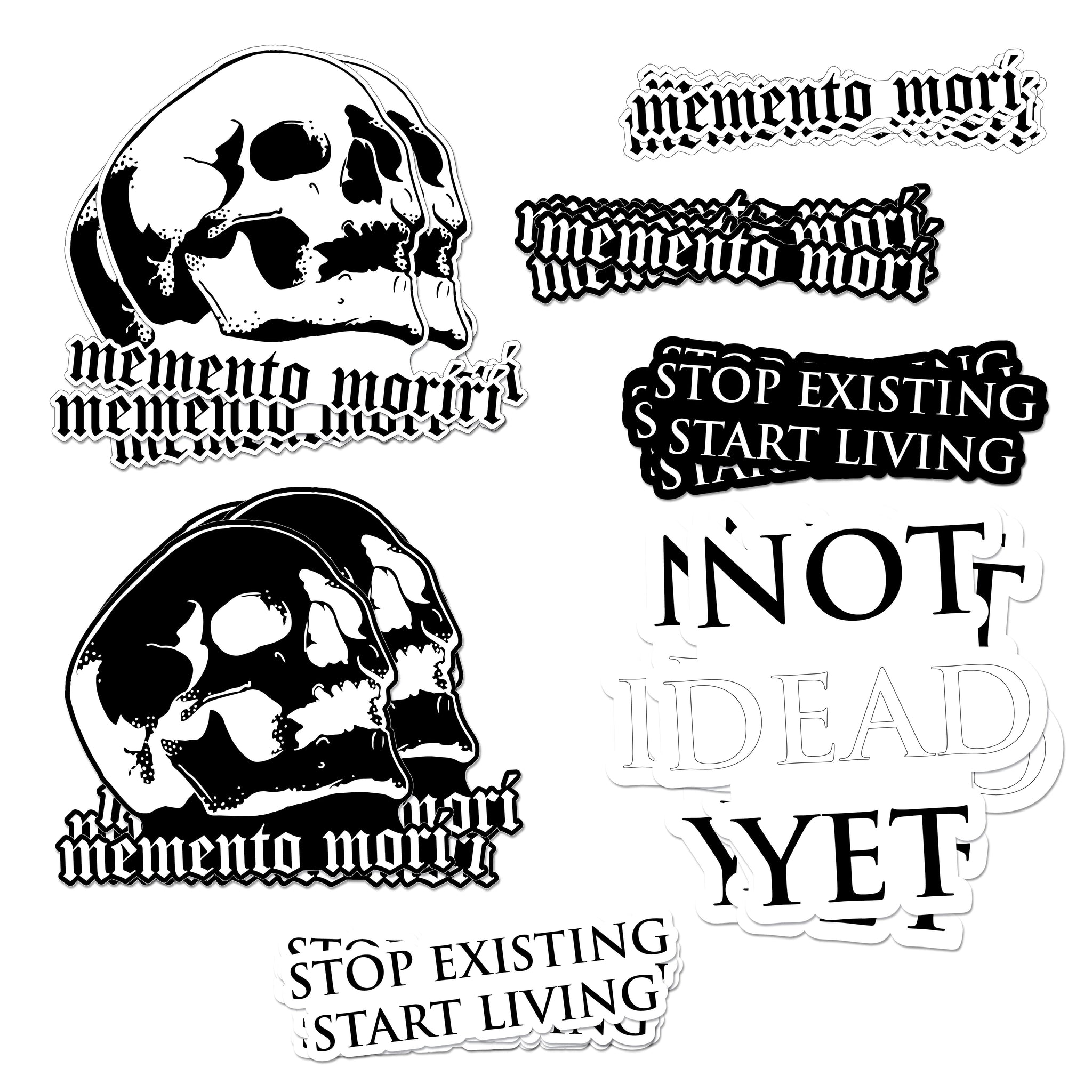Stoic & Motivational Stickers | The Memento Mori Project